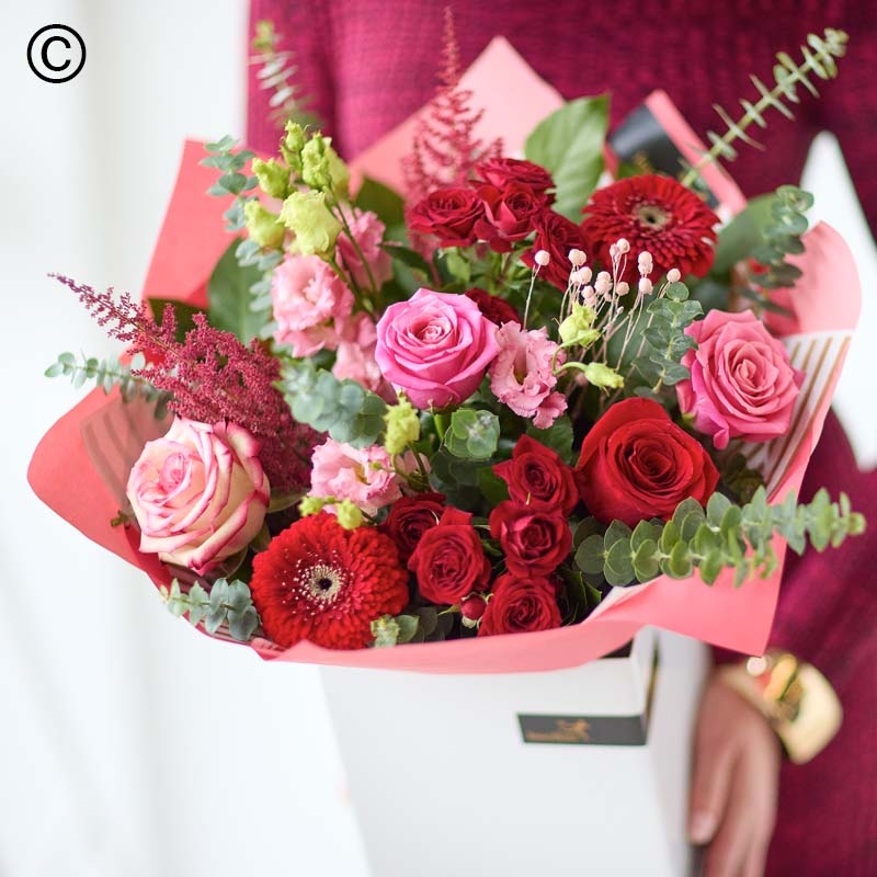Valentines Mixed Bouquet – buy online or call 01903 214105